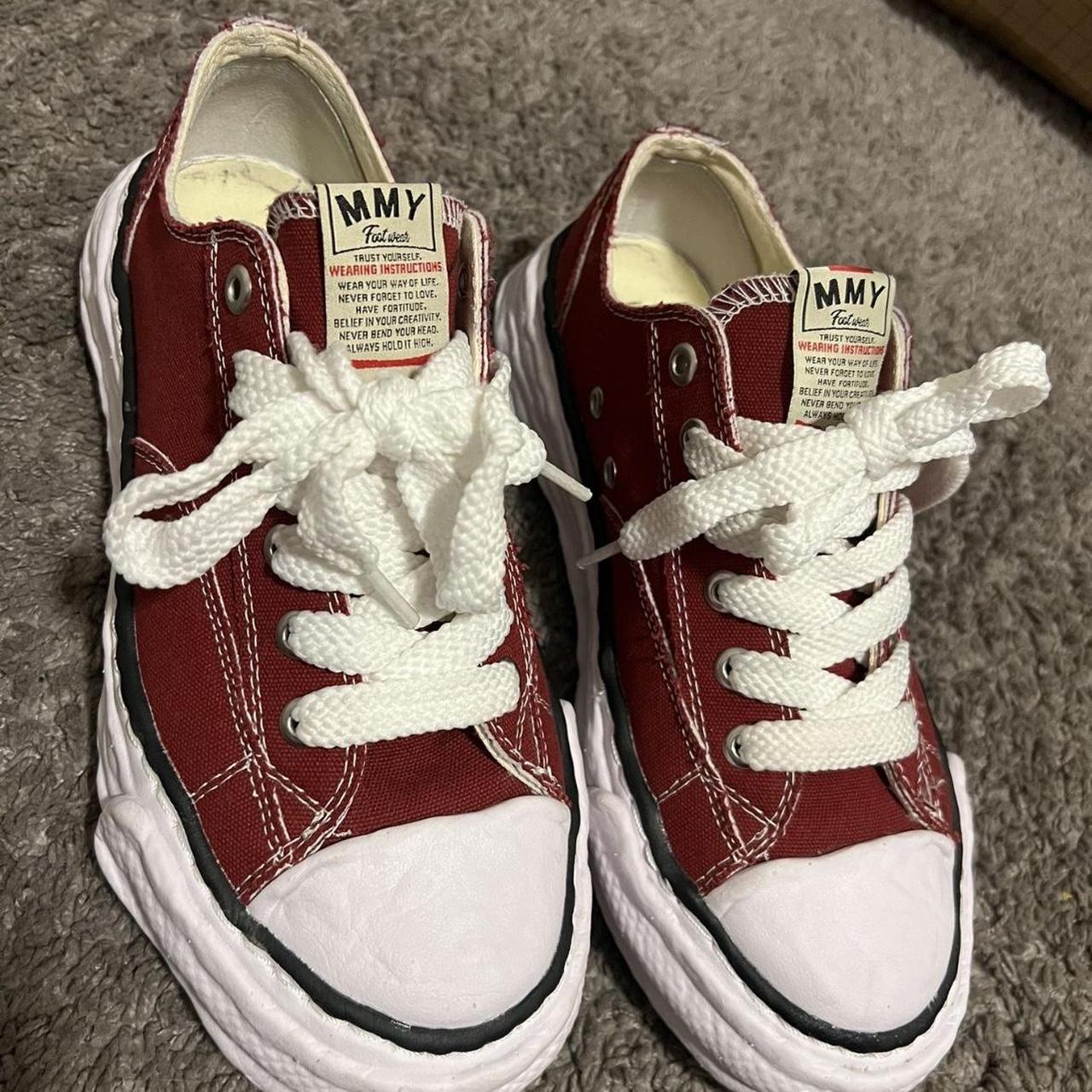 Maison Mihara Sneakers only worn once for 2hrs pls... - Depop