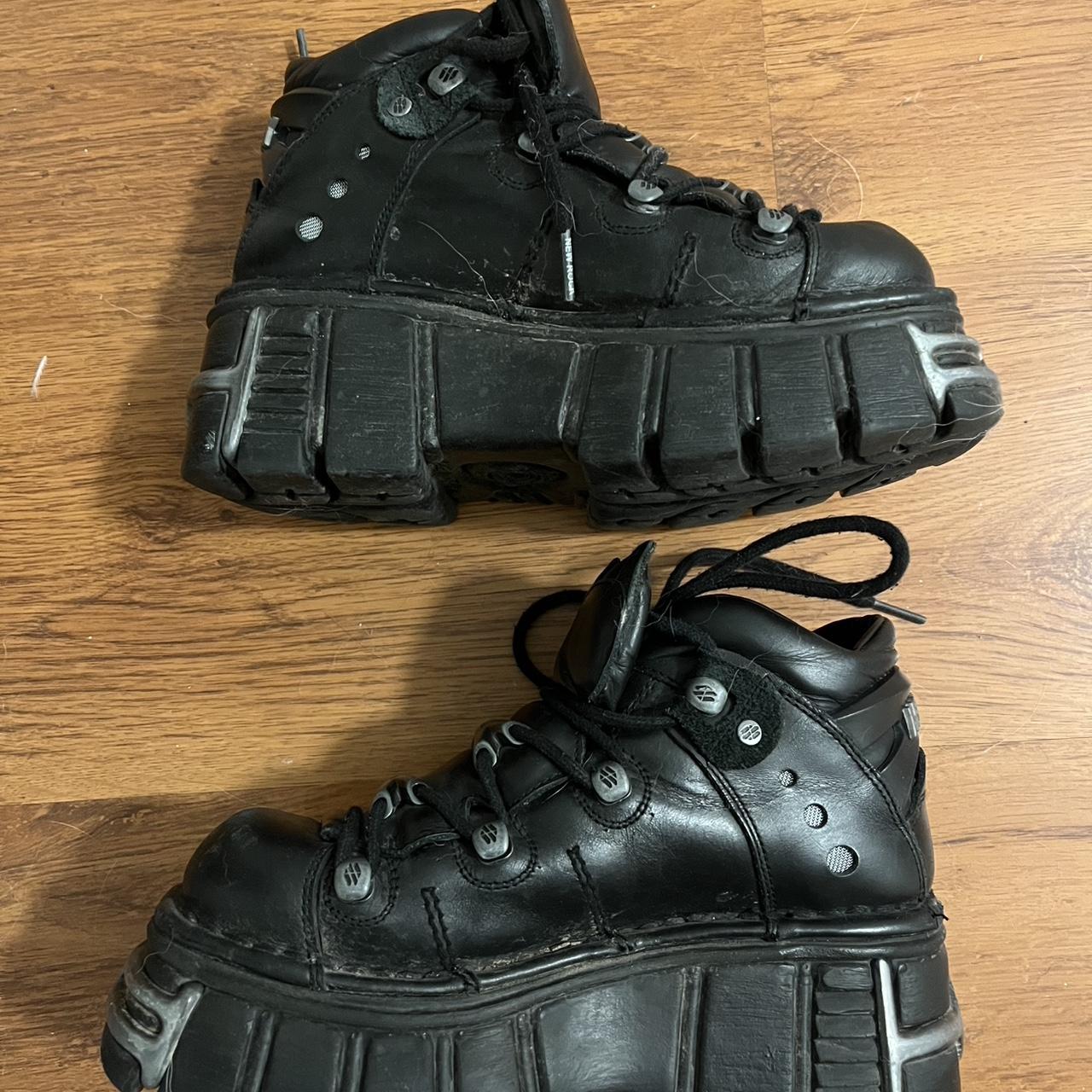 NEW ROCK ANKLE BOOTS. SIZE 6.5 M-106-S112 I got... | Depop