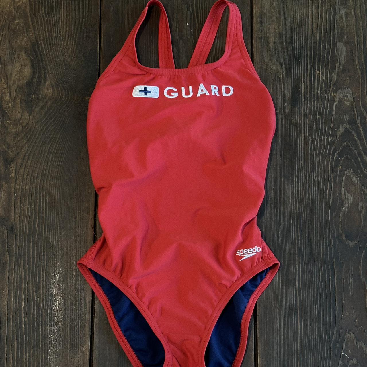 Speedo Lifeguard Swim Size small - Depop