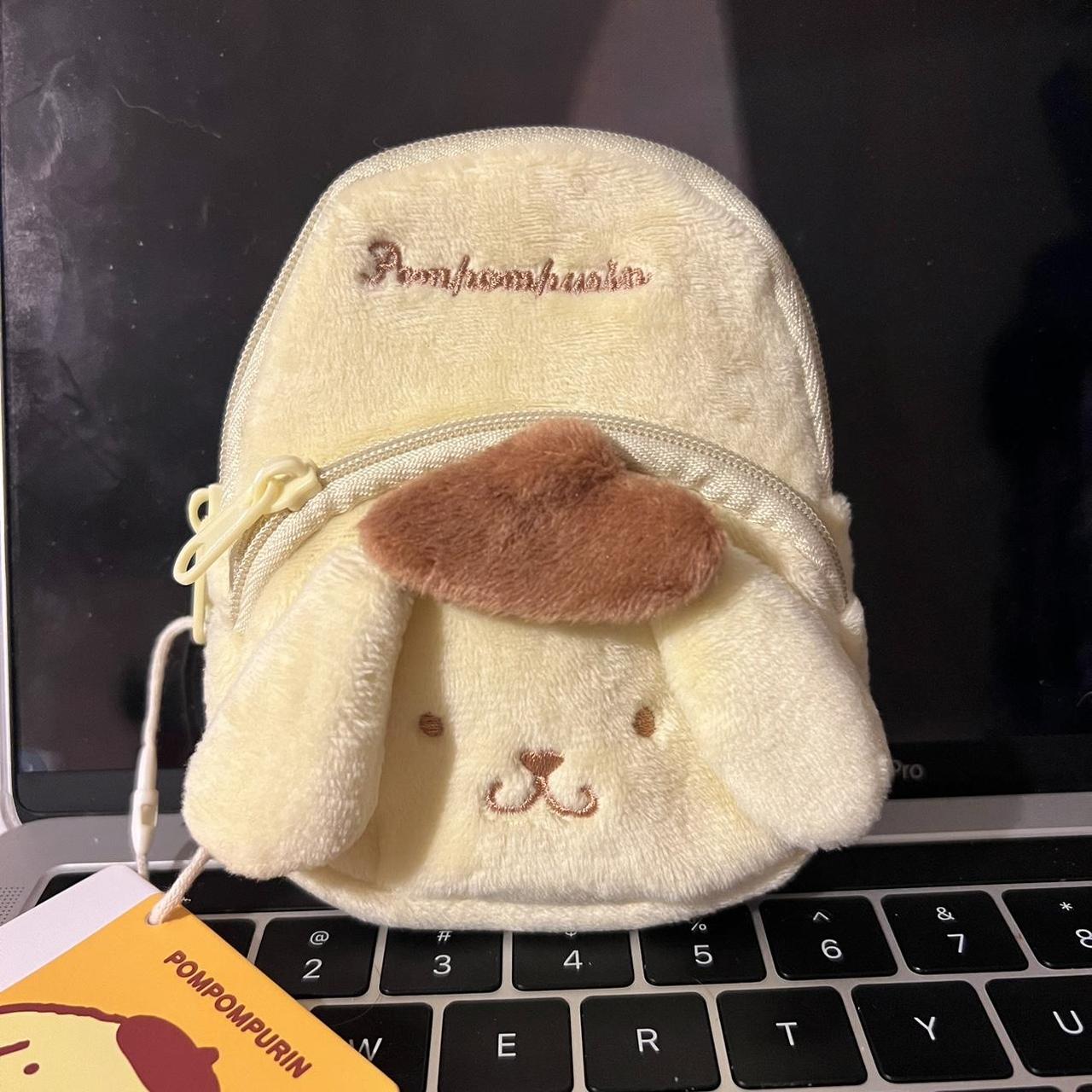 Sanrio Pompompurin mini backpack brand new - Depop