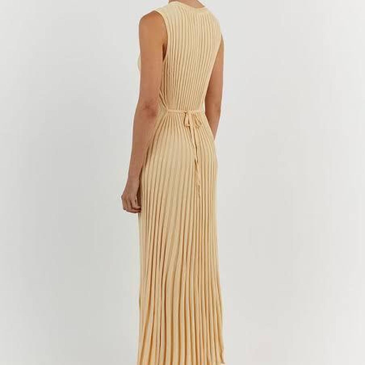 DISSH ada lemon sleeveless midi dress SMALL Lovely... - Depop