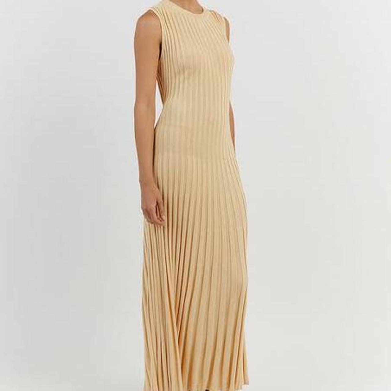 DISSH ada lemon sleeveless midi dress SMALL Lovely... - Depop