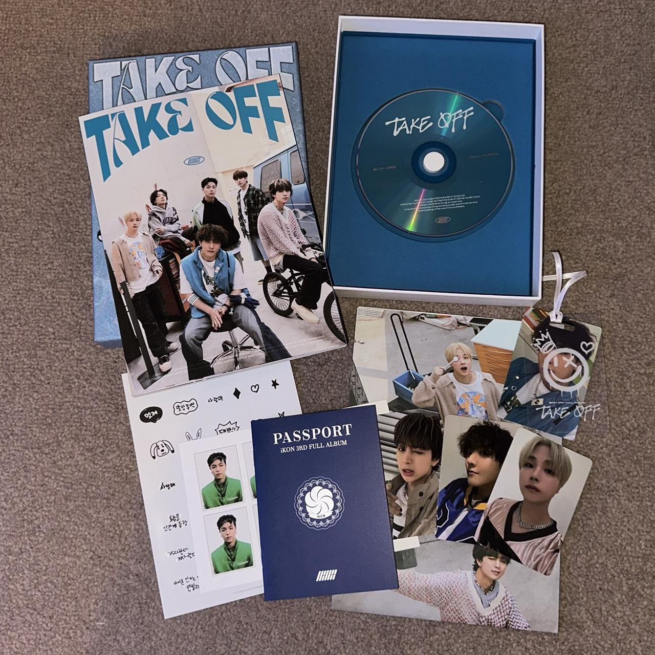 wts ikon take off album - includes everything... - Depop