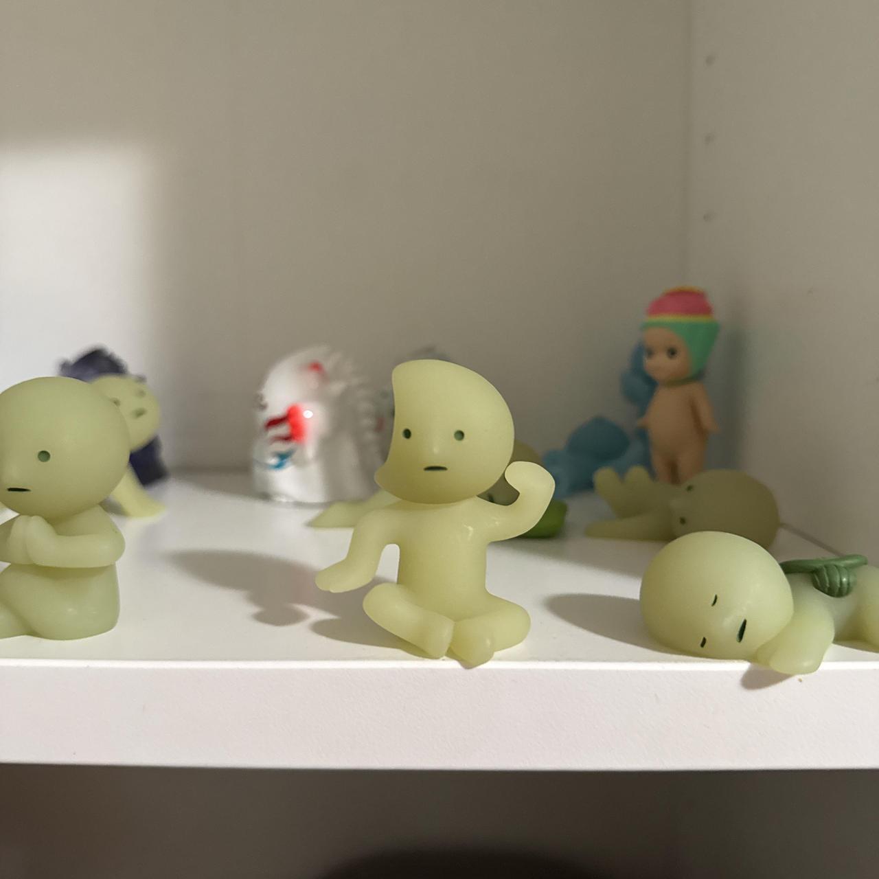 Secret bed series smiski, half moon smiski, brand... - Depop