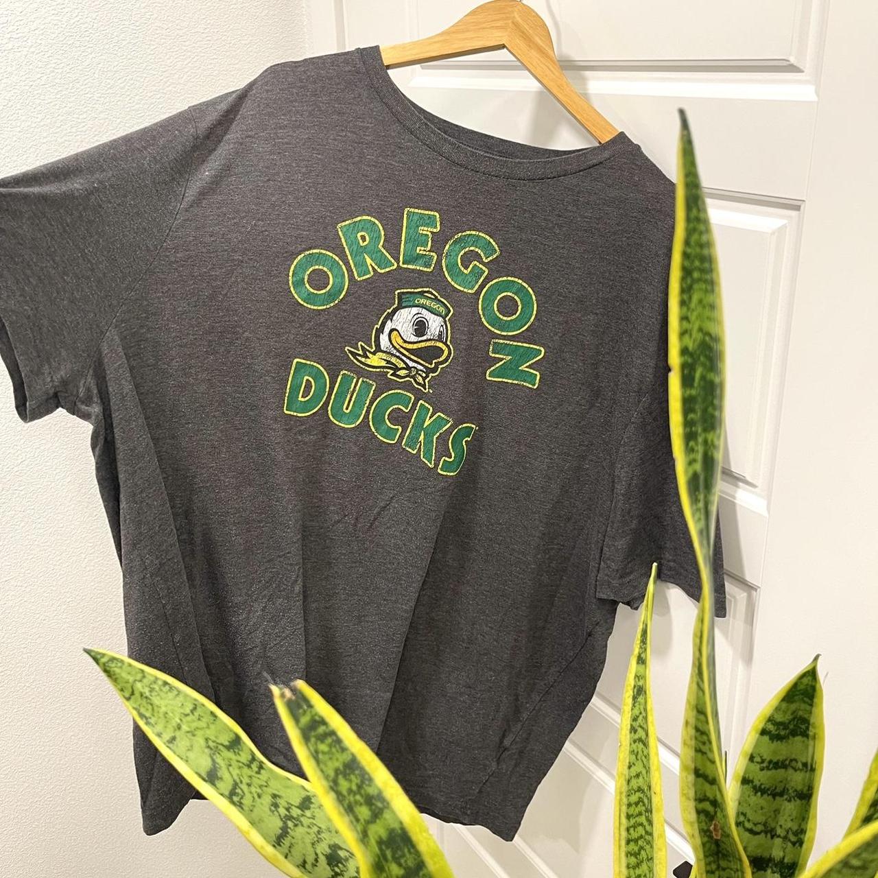 Vintage Oregon ducks grey football Nfl college ncaa... - Depop