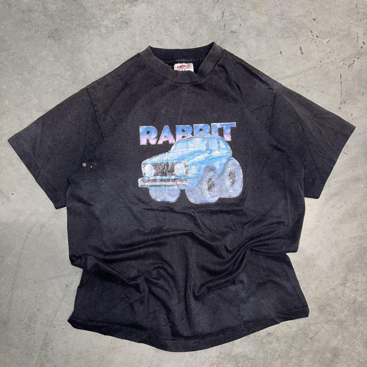 Vintage Goodyear Rabbit Truck T-Shirt | sz: large |... - Depop