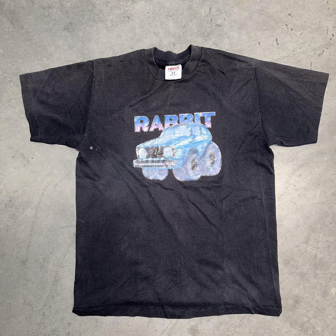Vintage Goodyear Rabbit Truck T-Shirt | sz: large |... - Depop