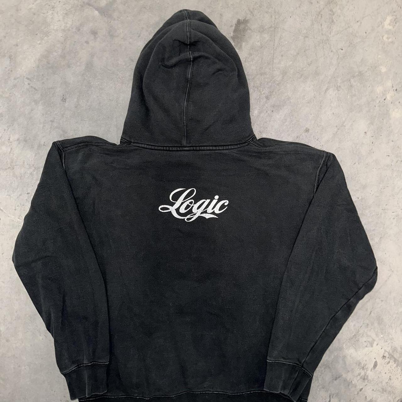 Vintage Black Logic Everybody Tour hoodie | sz: XL |... - Depop