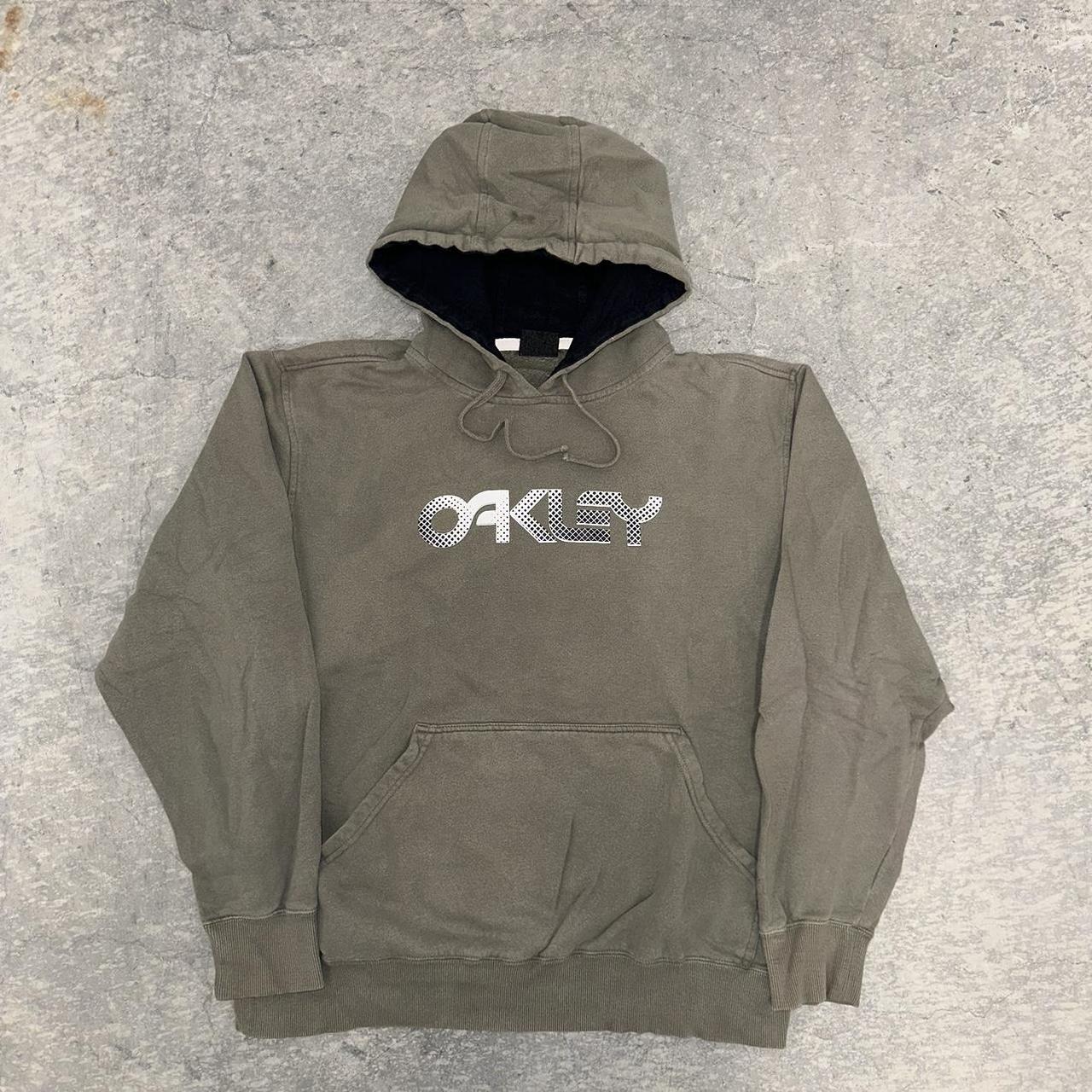 Vintage Essential Oakley Hoodie I size: large |... - Depop