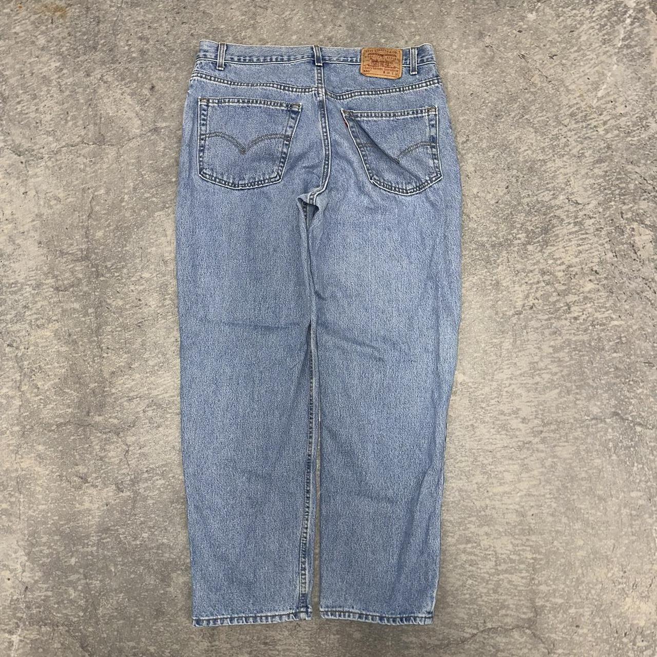 Vintage Levi’s 550 Jeans I size: 38x30 | condition... - Depop