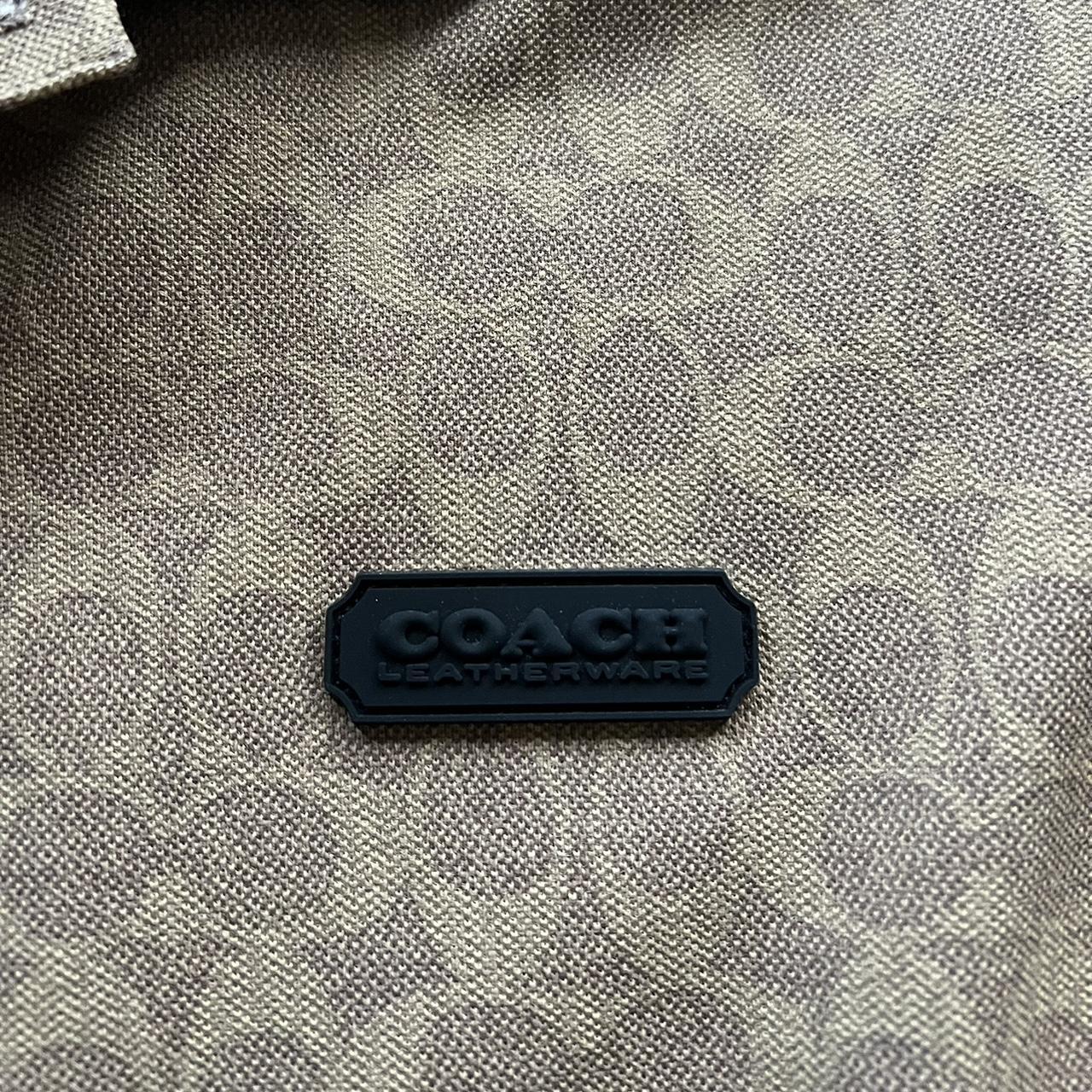 Mens Coach Monogram Polo - Depop