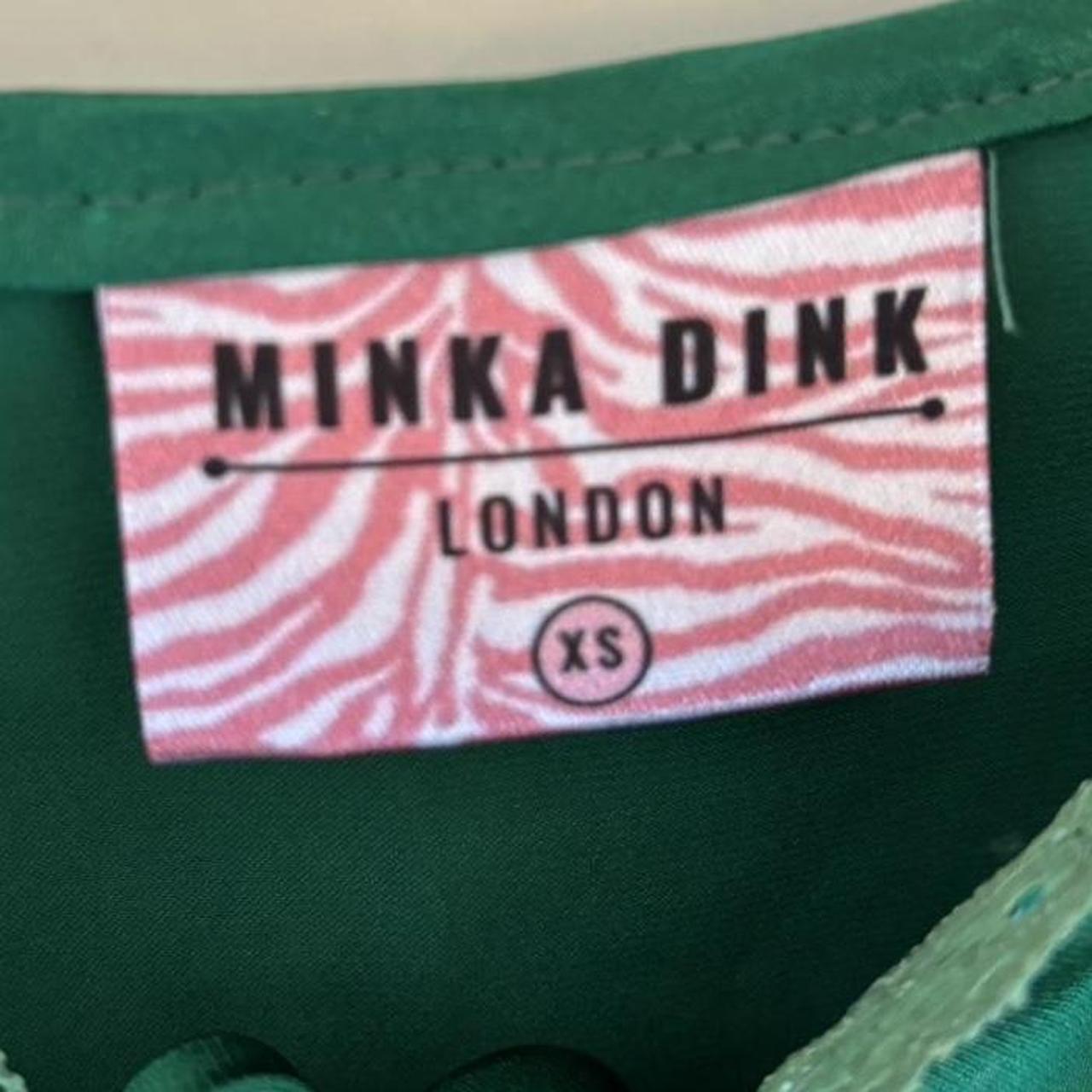 Minka dink- green tie top Repop! Ordered the wrong... - Depop