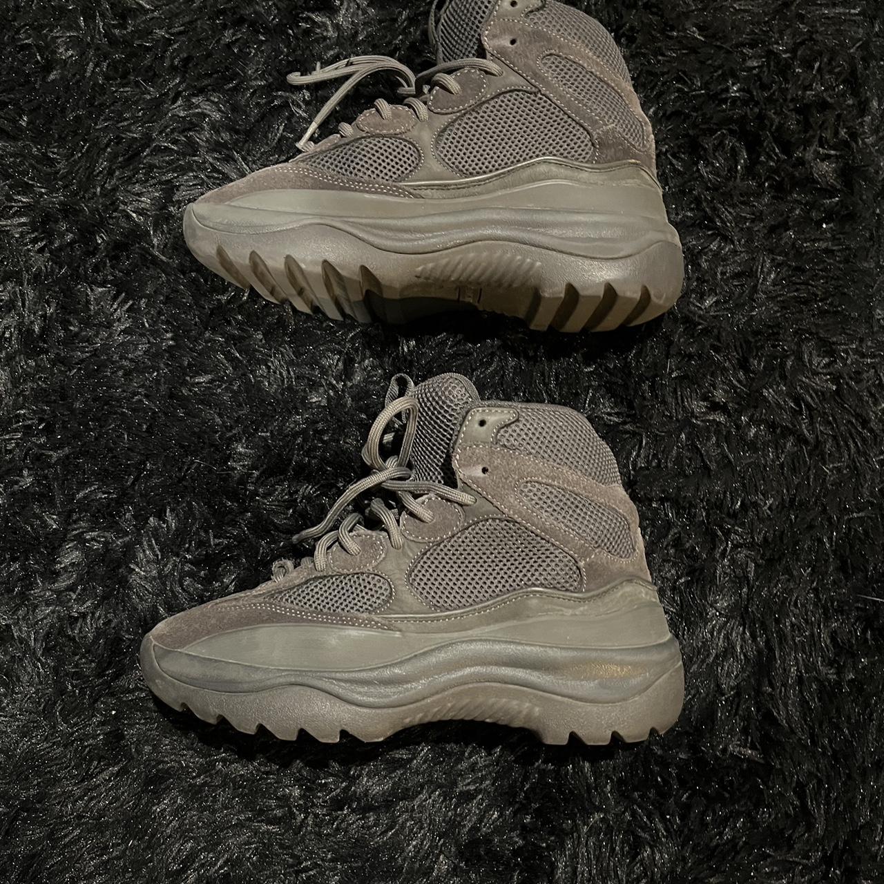 Yeezy Season 6 Graphite Boot Worn, plenty of life... - Depop