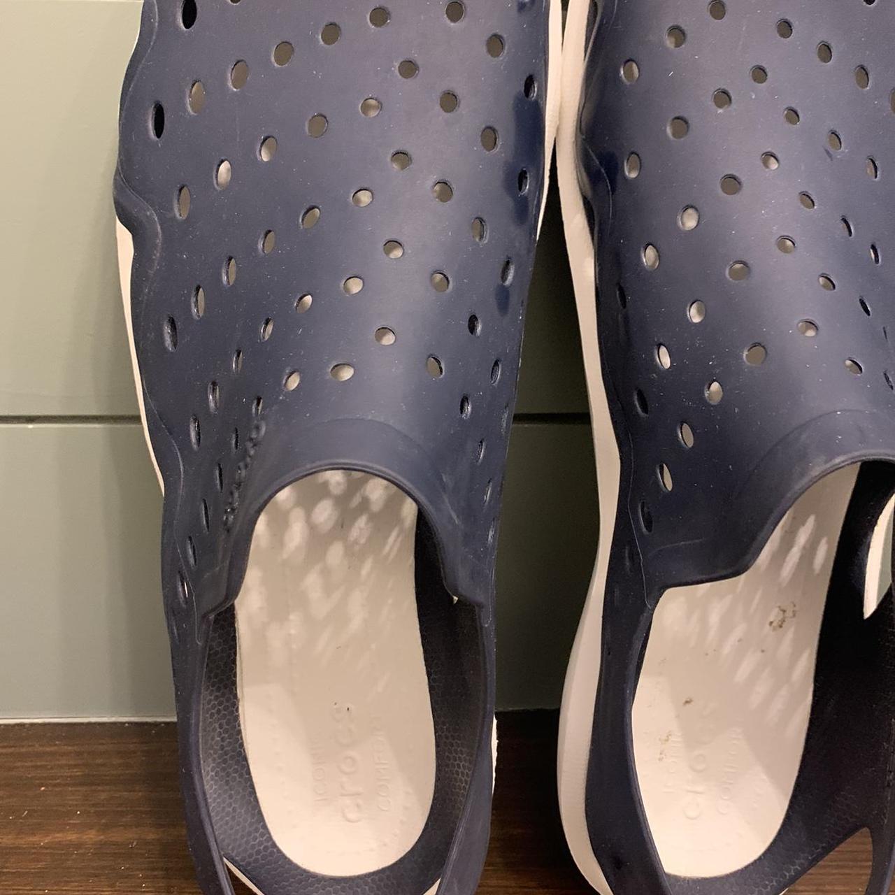 Product Details Crocs Mens Swiftwater Wave Sandal... - Depop