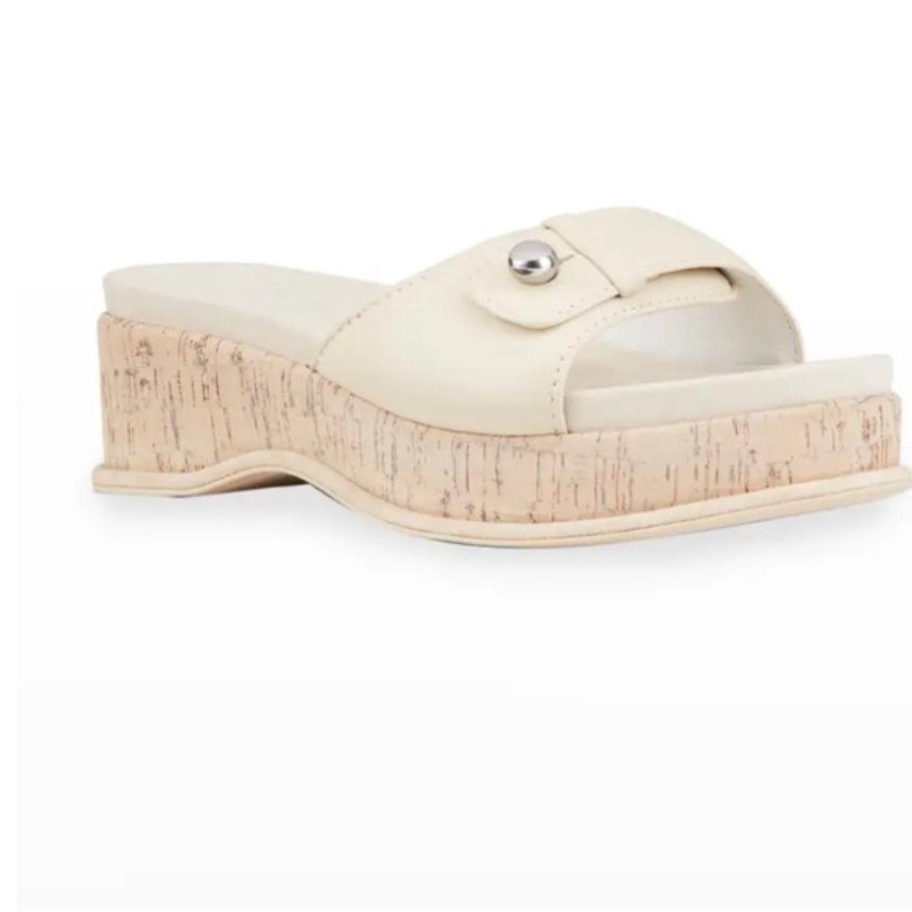 Rag & Bone Women's Cream Slides | Depop