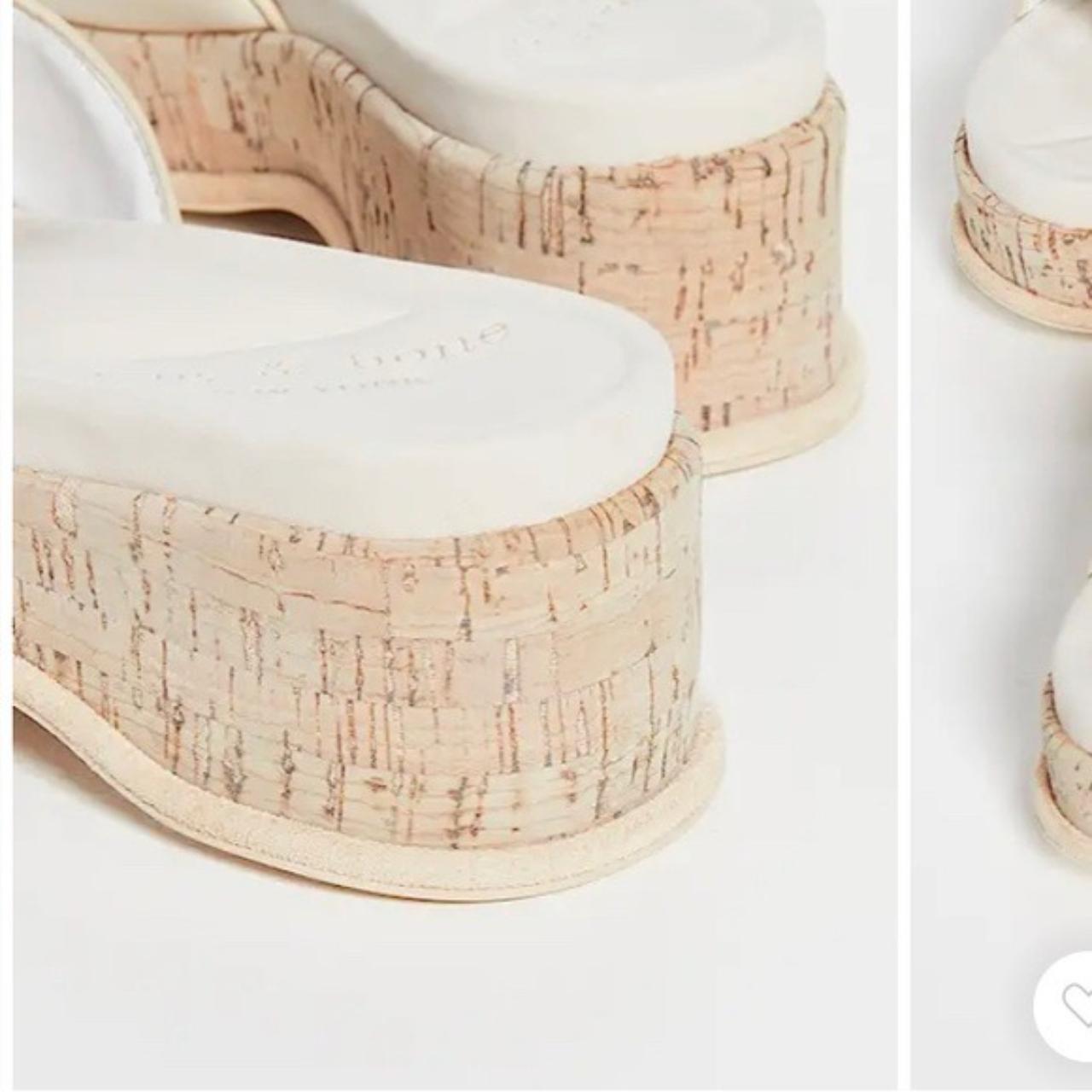 Rag & Bone Women's Cream Slides | Depop