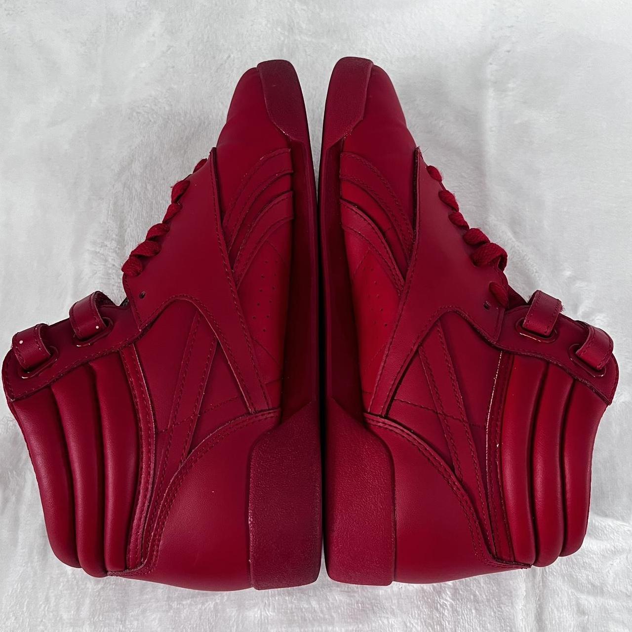 Women’s Reebok Vector Red Freestyle Hi Shoes Sneaker... - Depop