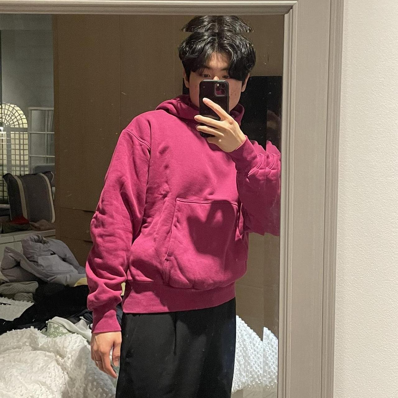 Purple Yeezy X Gap Hoodie SIZE SMALL Basically... - Depop