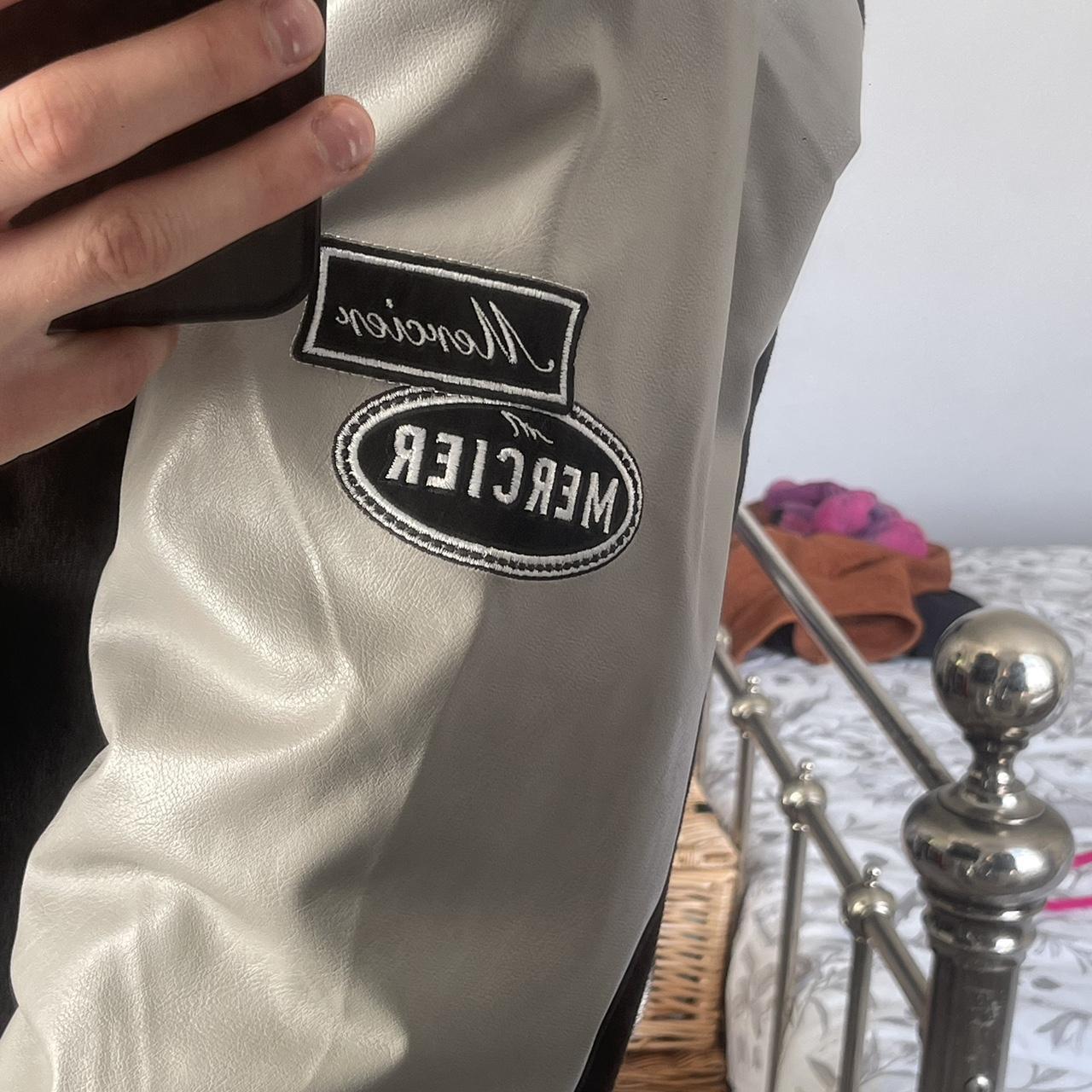 Mercier varsity jacket. Size L Fits M Brand new... - Depop