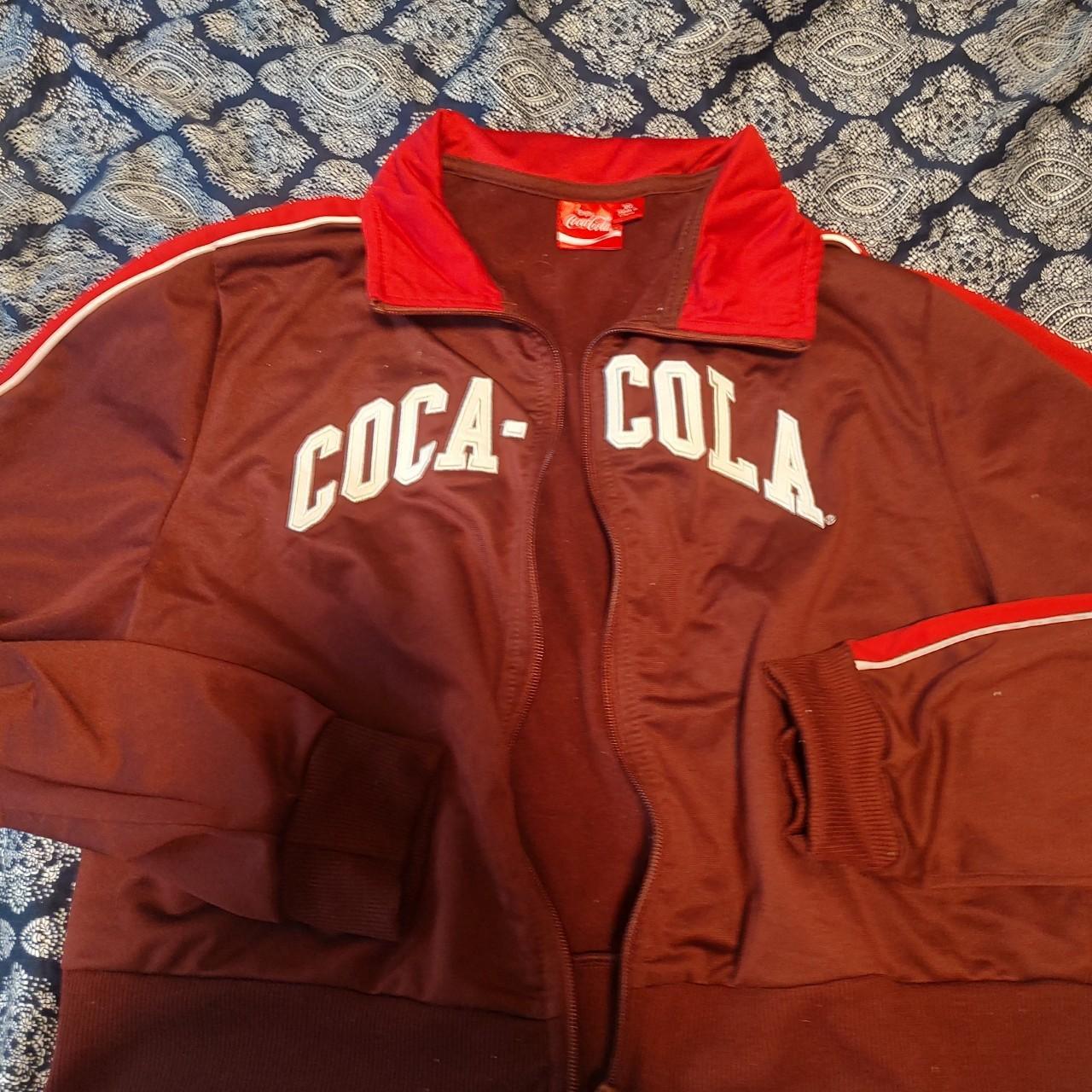 Soda Pop 🥤🫧 Retro style coca cola jacket. Red and... - Depop