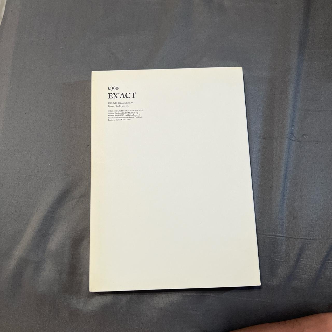 Exo exact album, all inclusions... - Depop