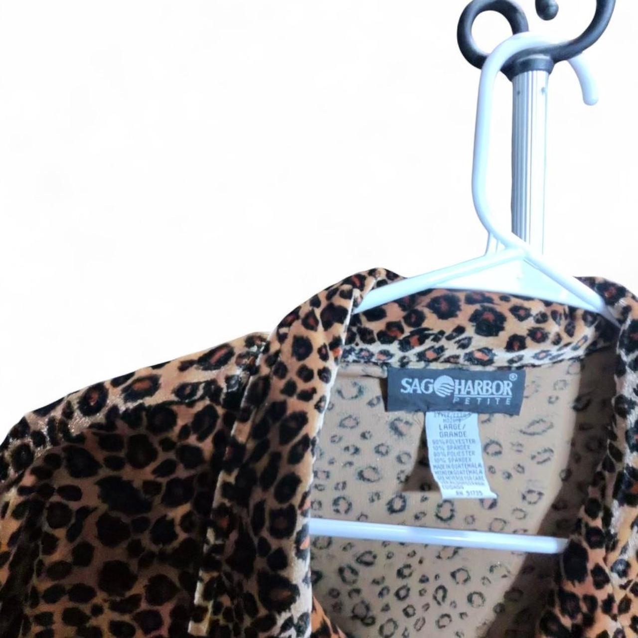Leopard print long sleeve top #wildprint | Depop