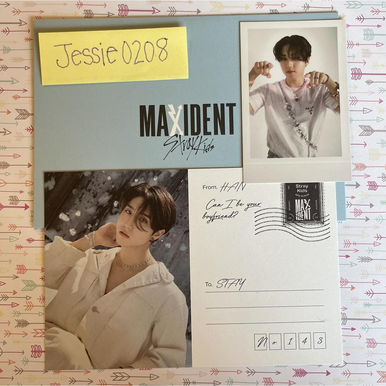 WTS Stray kids Han Maxident Love Letter Set... - Depop