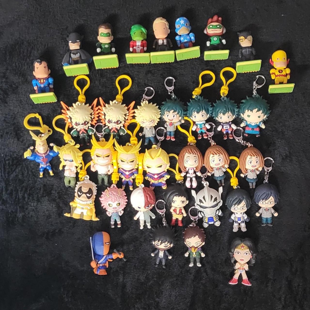 Random collection of mini figures/keychains. With... - Depop
