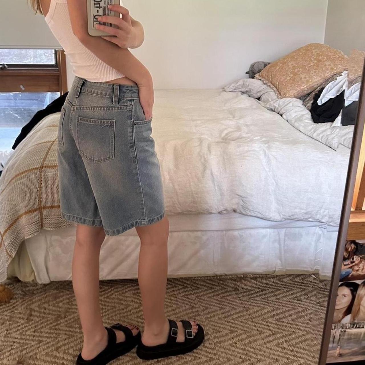 the perfect pair of supre jorts 💌 #jorts #supre... | Depop