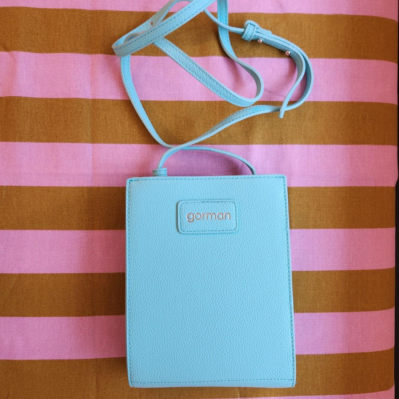 Gorman Cross Body bag mint, brand new, Magnetic closure - Depop