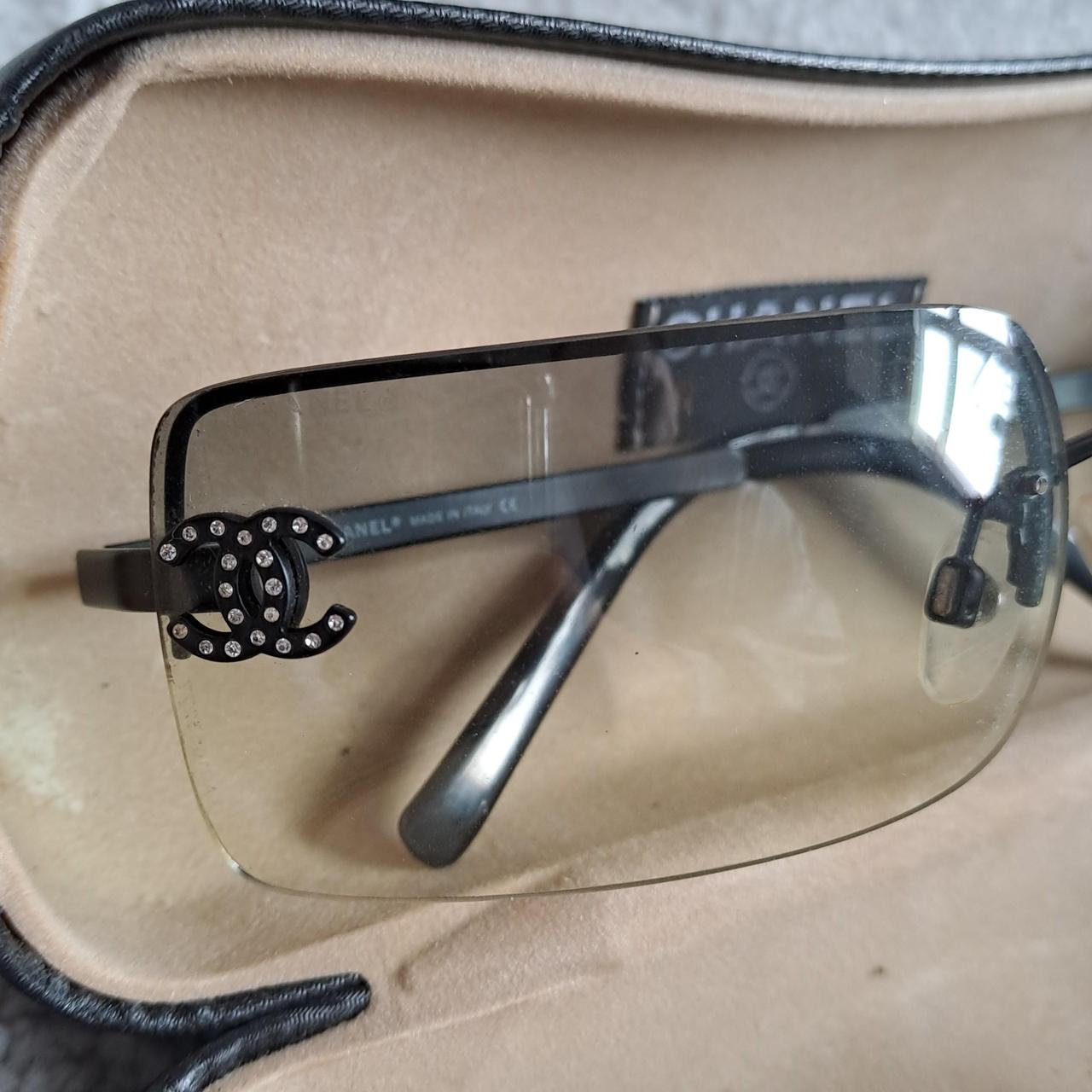 Vintage Chanel sunglasses. Bought from Designer... - Depop