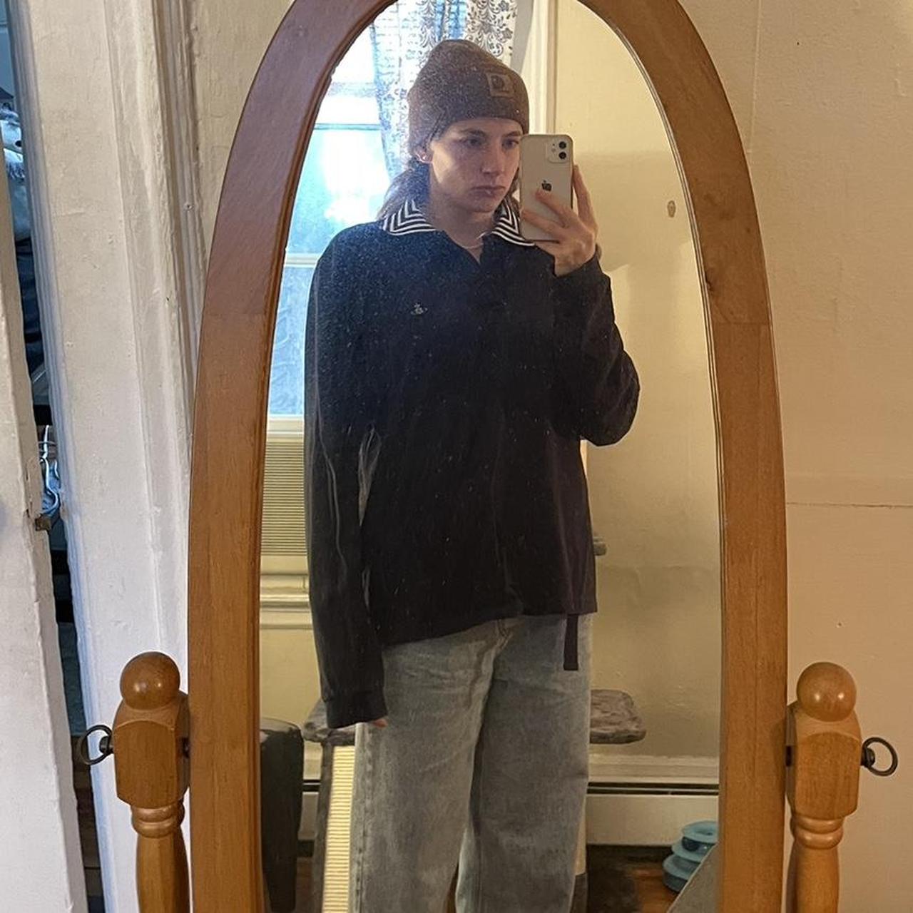 Vivienne Westwood long sleeve Polo. No flaws. Fits... - Depop