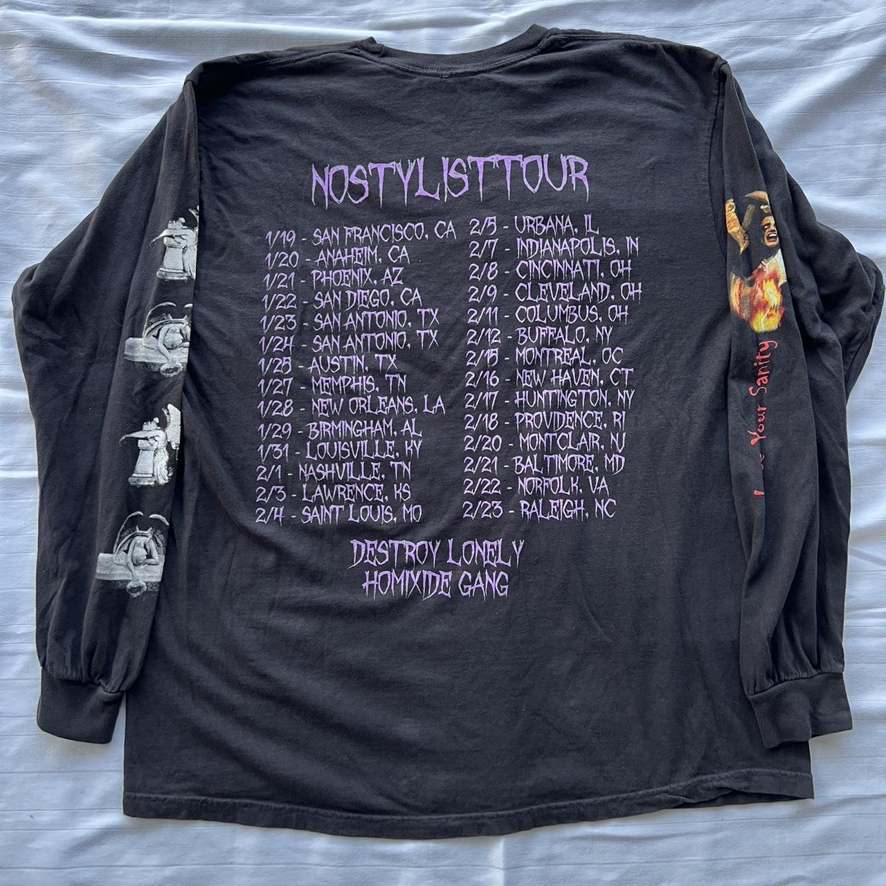 Destroy Lonely 2023 No Stylist Tour Merch Rave n... - Depop