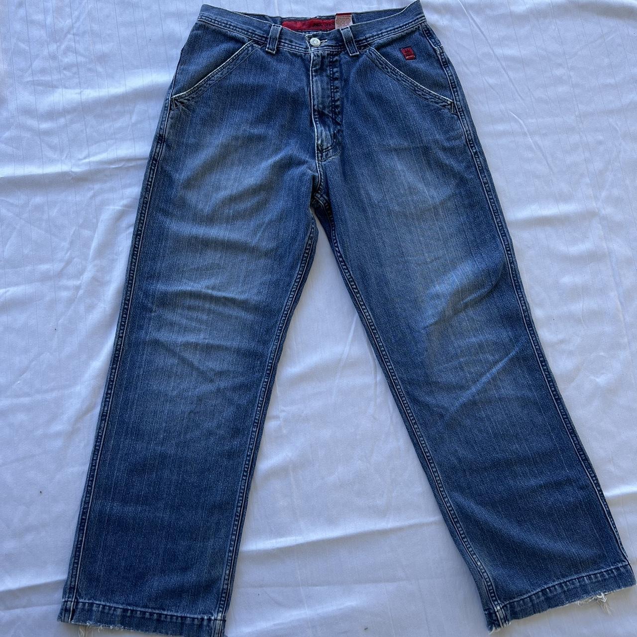 JNCO Wire Crown Jeans Size 33x32 DM BEFORE BUYING... - Depop