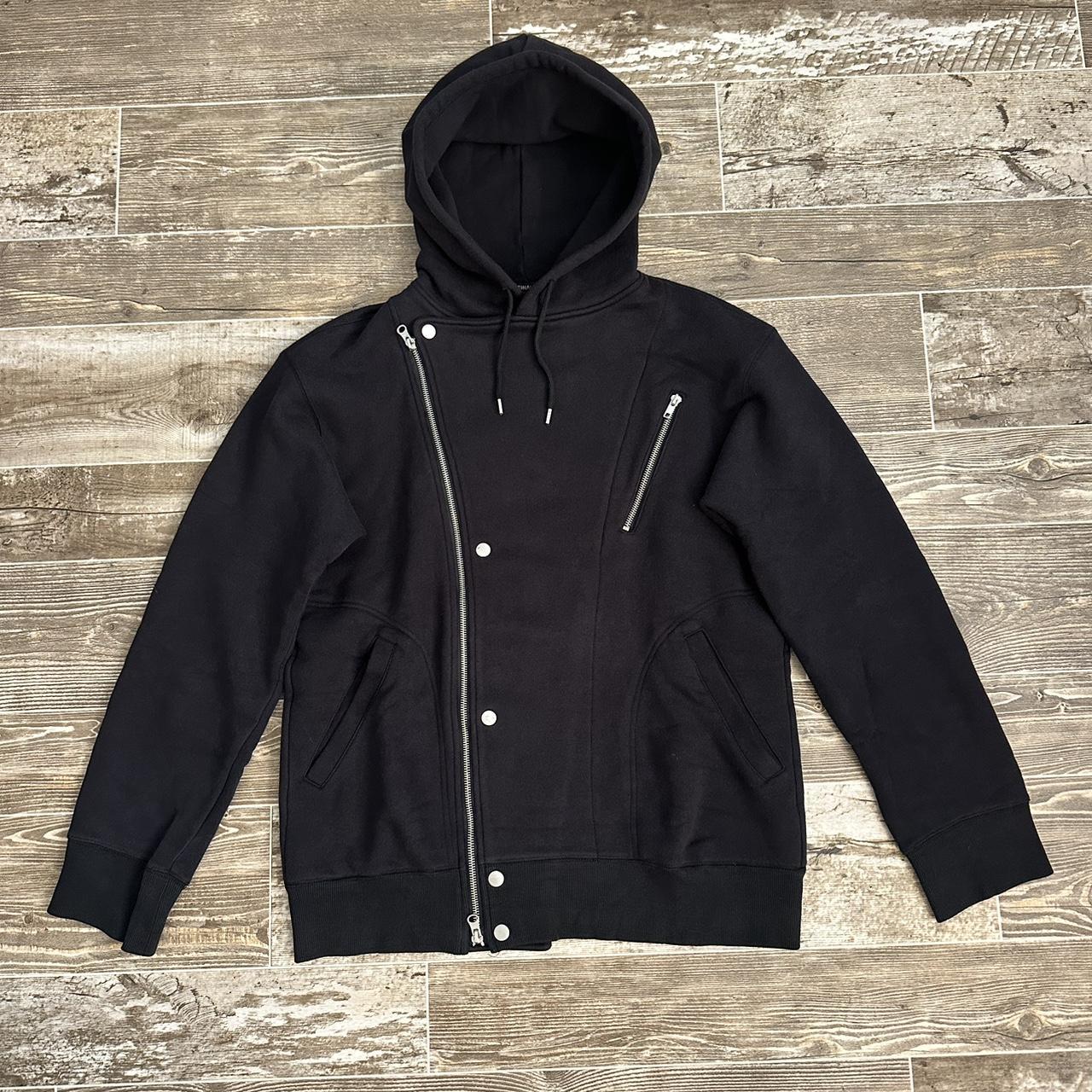 Perfect Condition Final Home Asymmetrical zip riders... - Depop