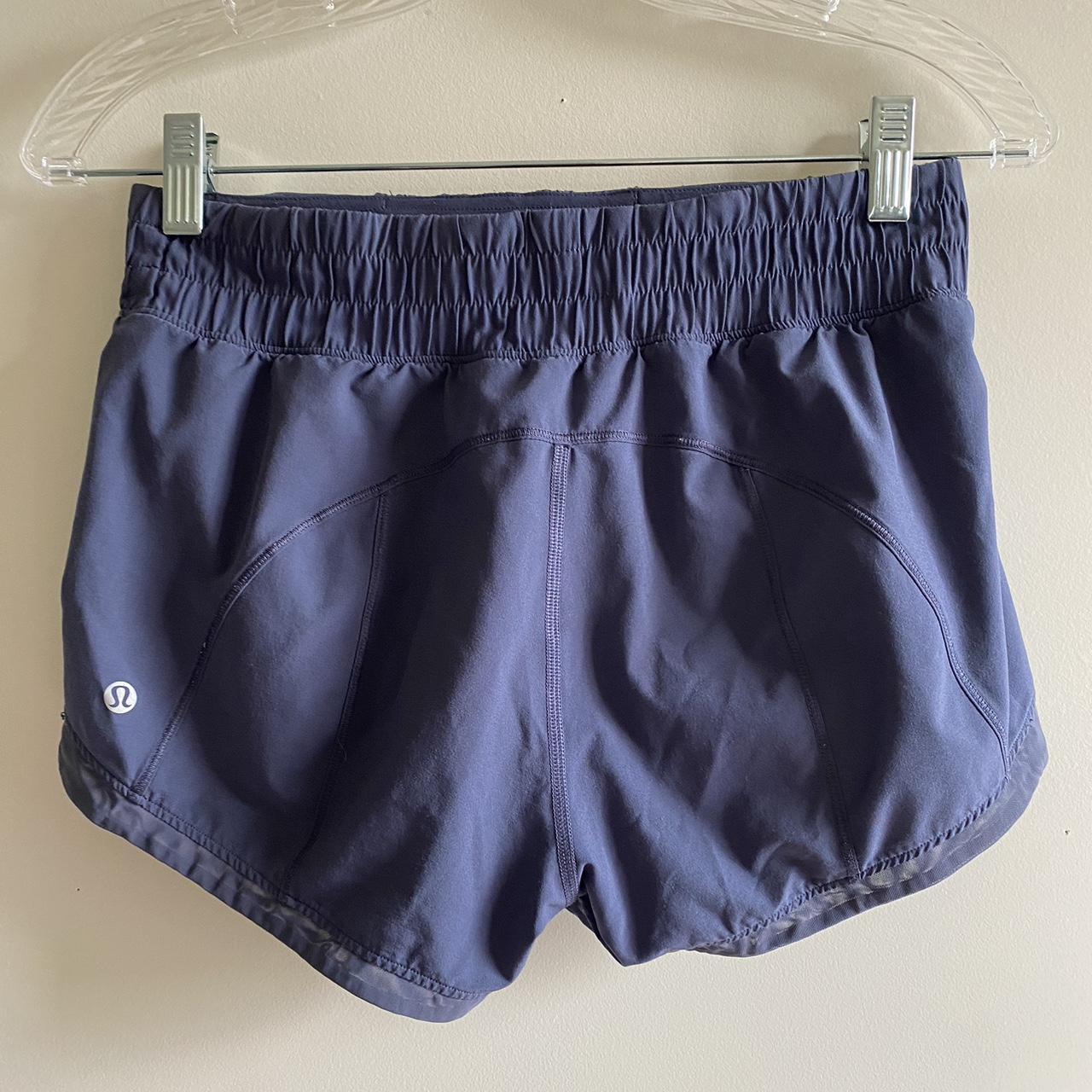 Size 4 3 inch seam lululemon shorts, such a cute... - Depop