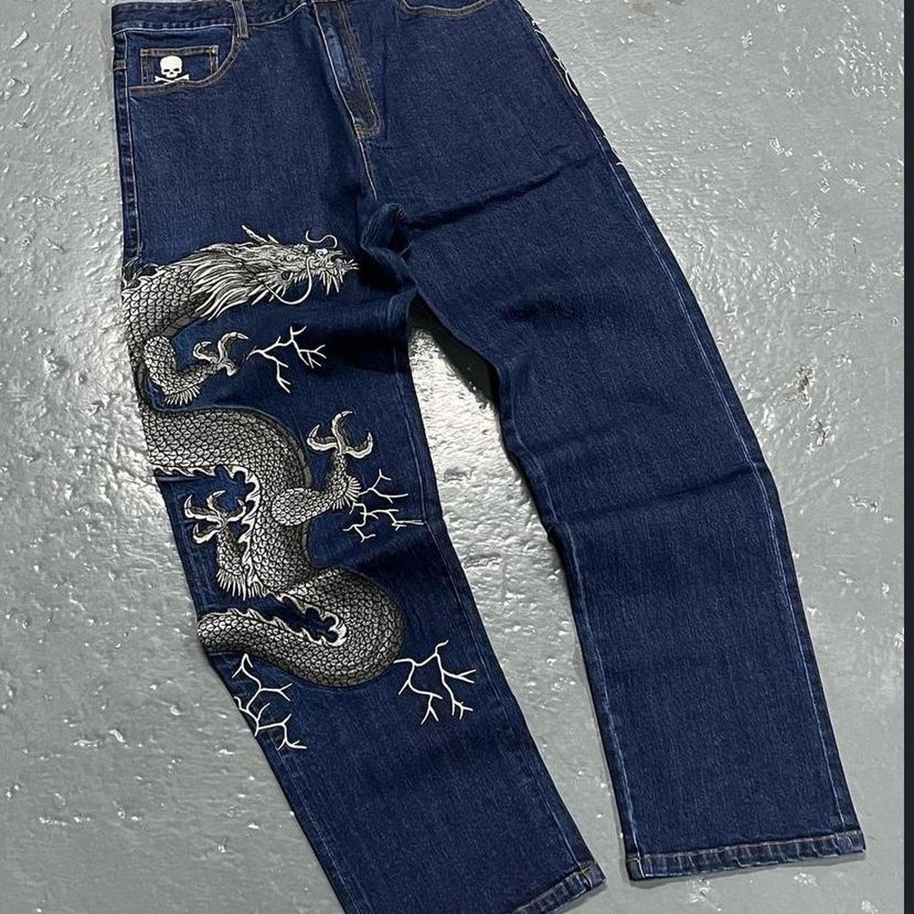 BOUNTY BODEGA LIMITED EDITION FIRST DROP JEANS Size... - Depop