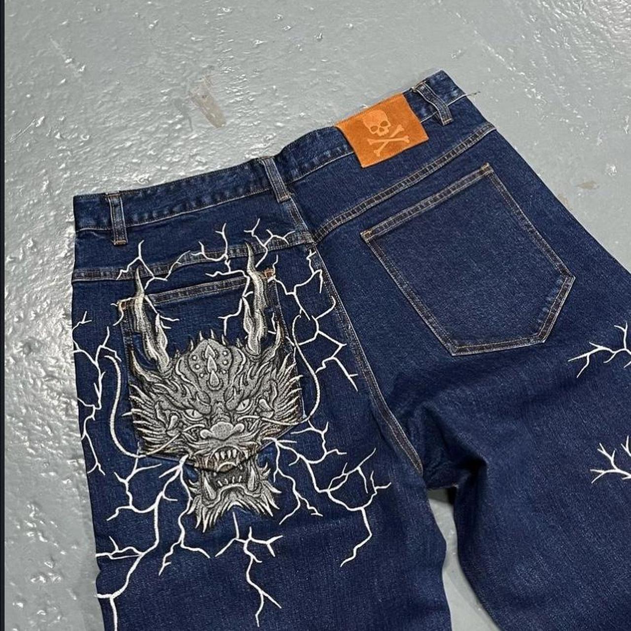 BOUNTY BODEGA LIMITED EDITION FIRST DROP JEANS Size... - Depop