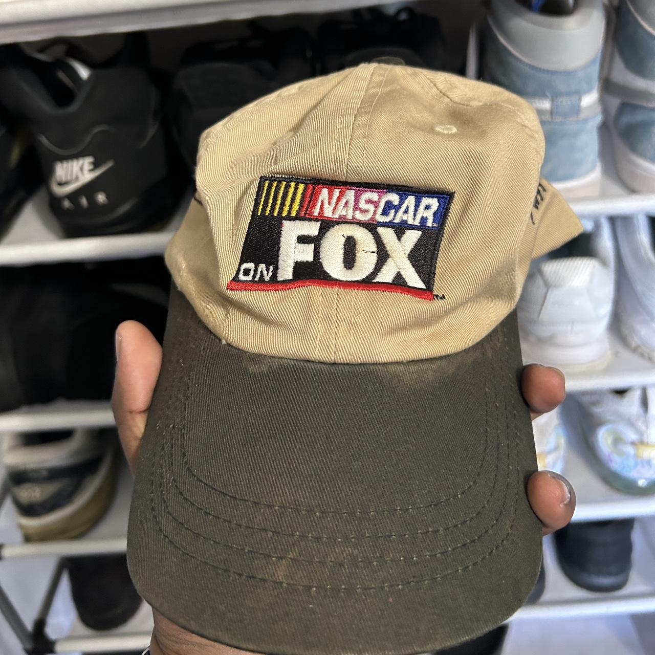 Nascar Hat Has some stains on front of hat as shown... - Depop