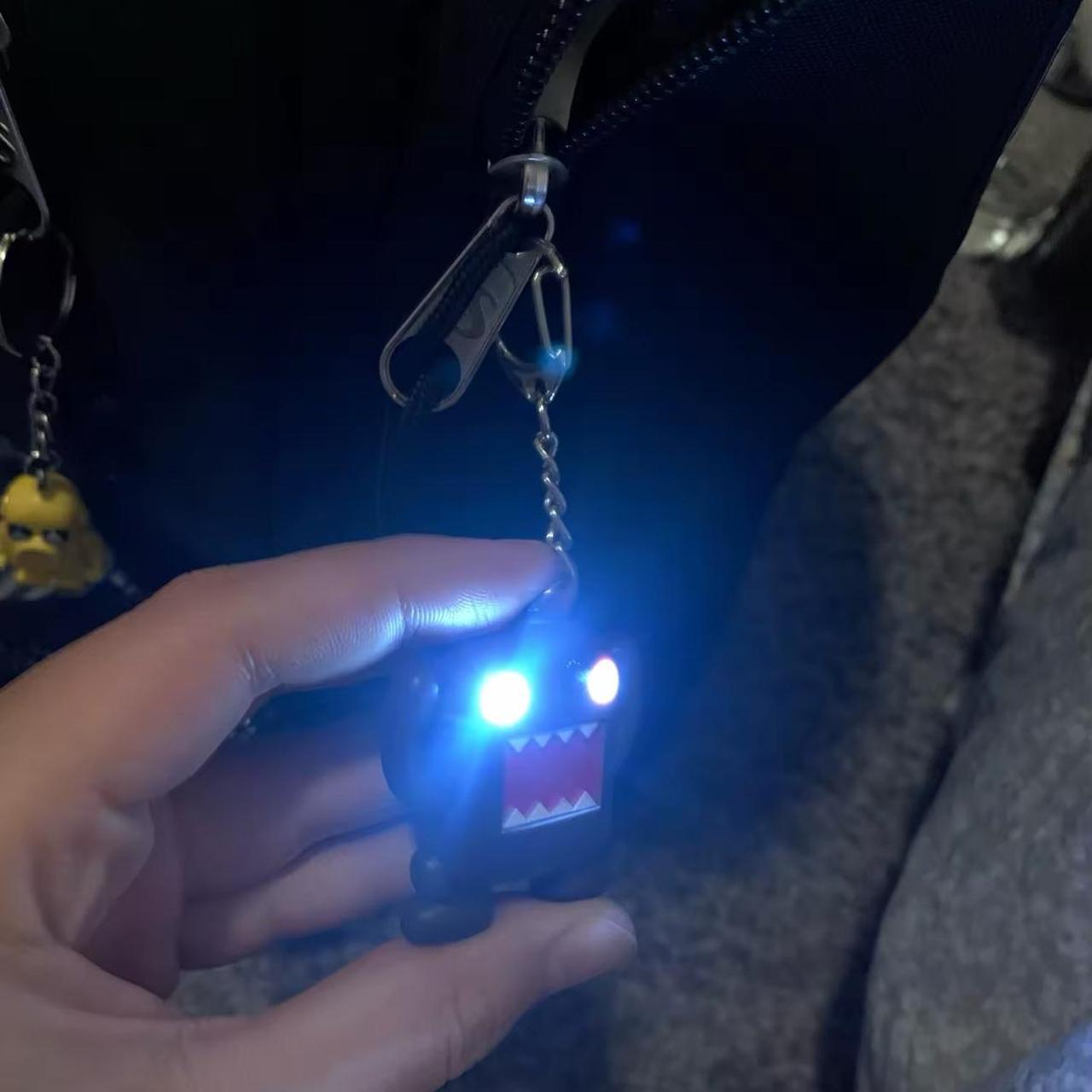 Domo light up talking keychain SO AWESOME #awesome... | Depop