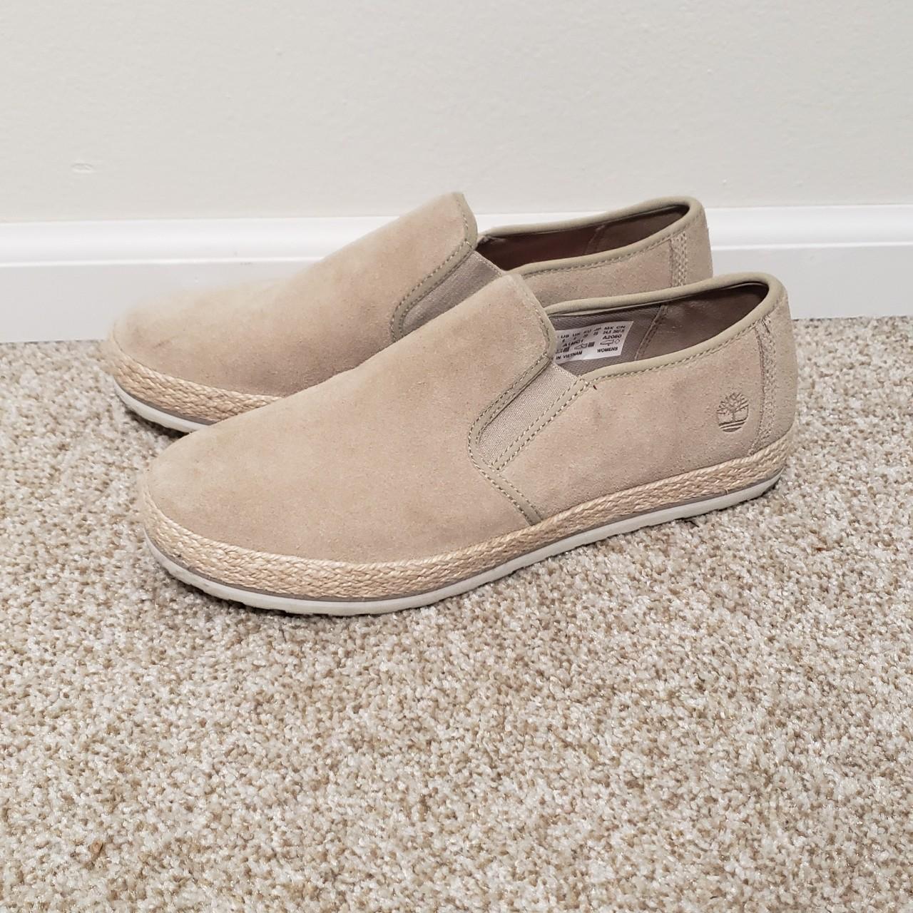 TIMBERLAND LOAFER SLIP ONS women's size 8 good... - Depop