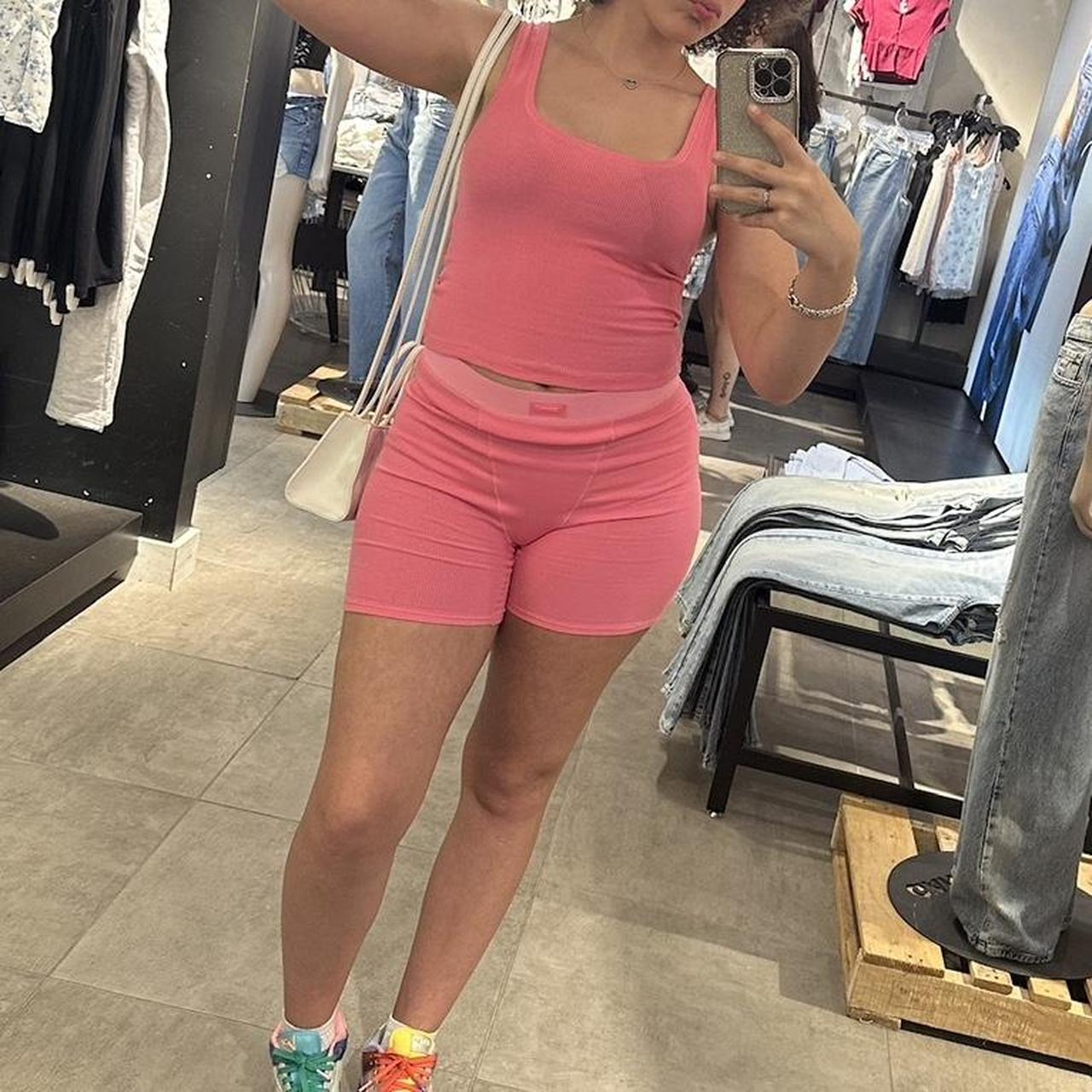 Sugar pink skims set #skims #pink | Depop