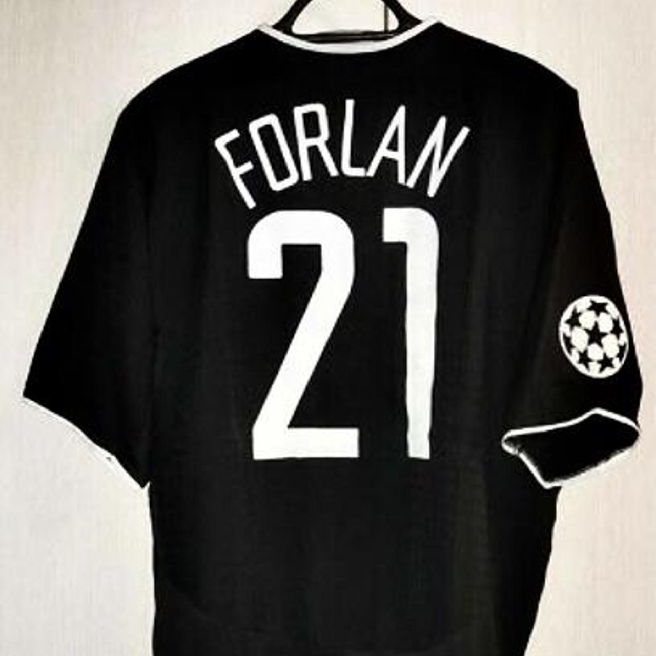 Diego Forlan #21 original Manchester United classic... - Depop