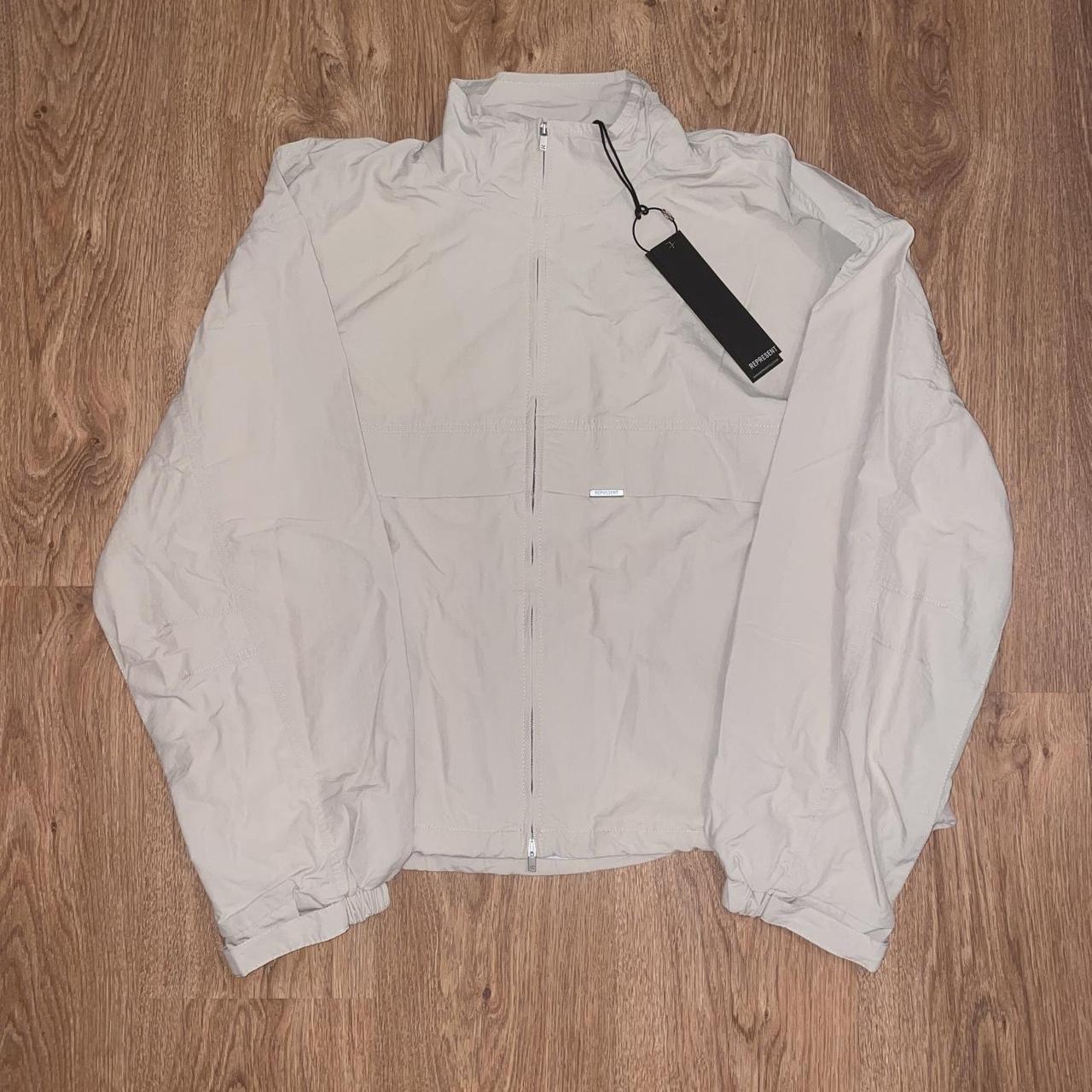 Represent Track Jacket Stone NEW BRAND NEW WITH... - Depop