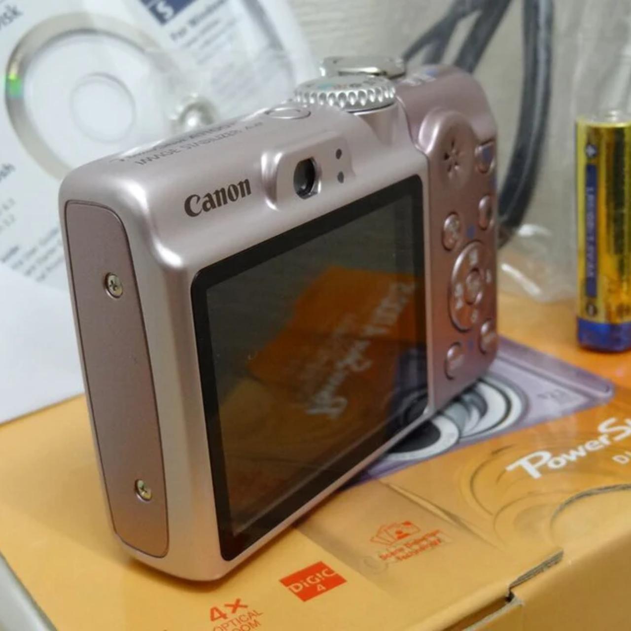 Canon PowerShot A1100 IS 12.1MP Digital Camera -... - Depop