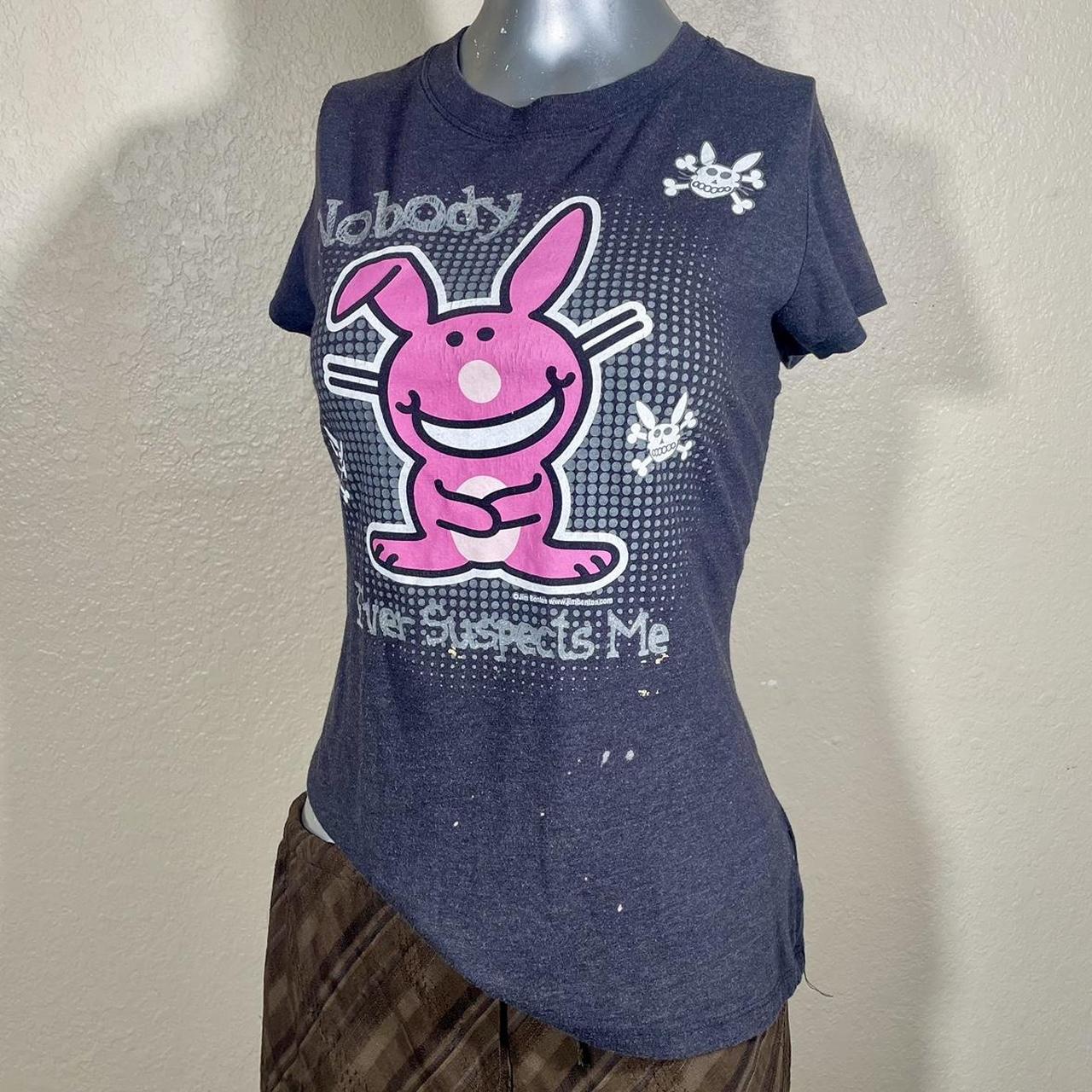 Vintage Happy Bunny shirt Vintage Happy Bunny... - Depop