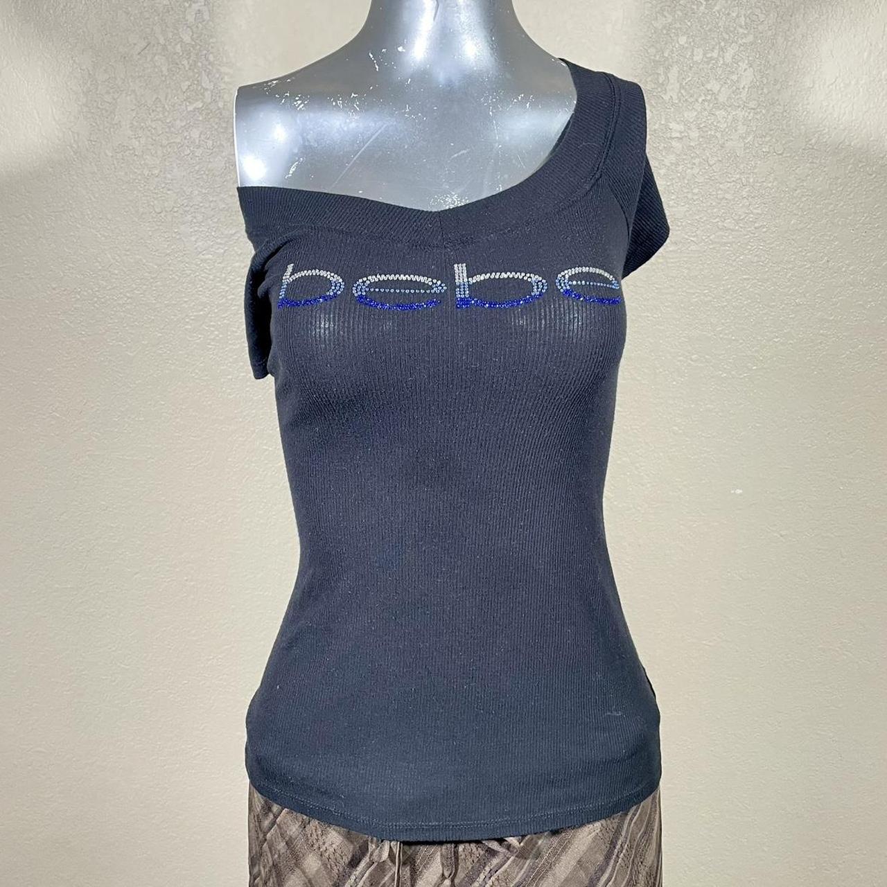 Vintage Bebe rhinestone top Vintage Y2K Bebe... | Depop