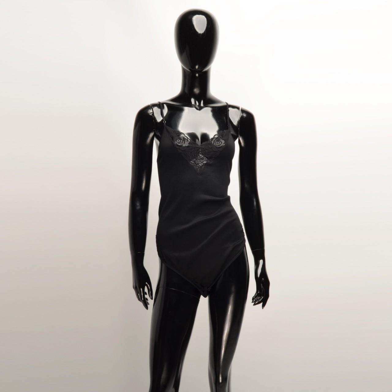 Hanro of Switzerland Black Light Decorated... | Depop