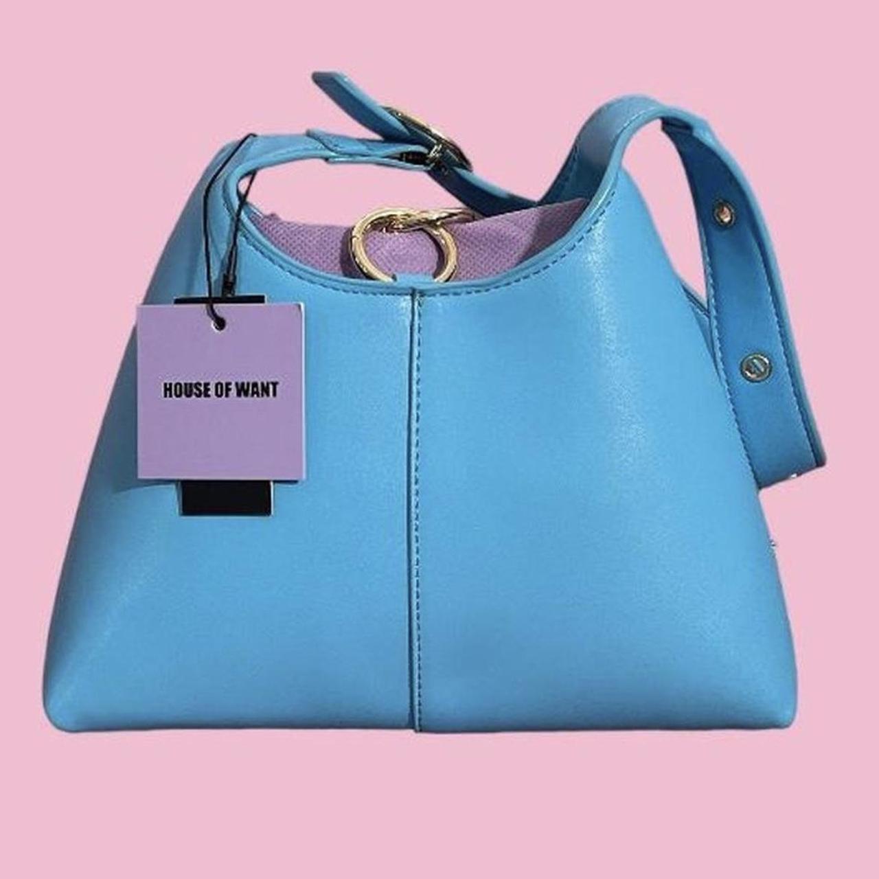 house of want bright blue handbag 💙 Details: -... - Depop