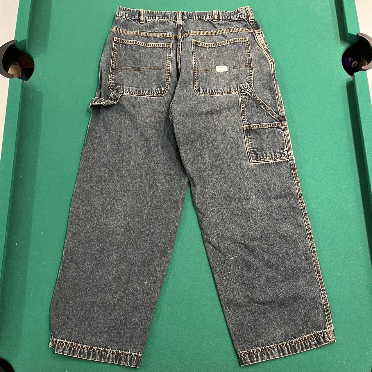 Timberland Men's Navy Jeans | Depop